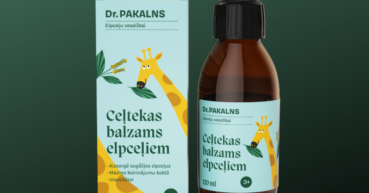 DR. PAKALNS CEĻTEKAS BALZAMS ELPCEĻIEM - Dr.Pakalns